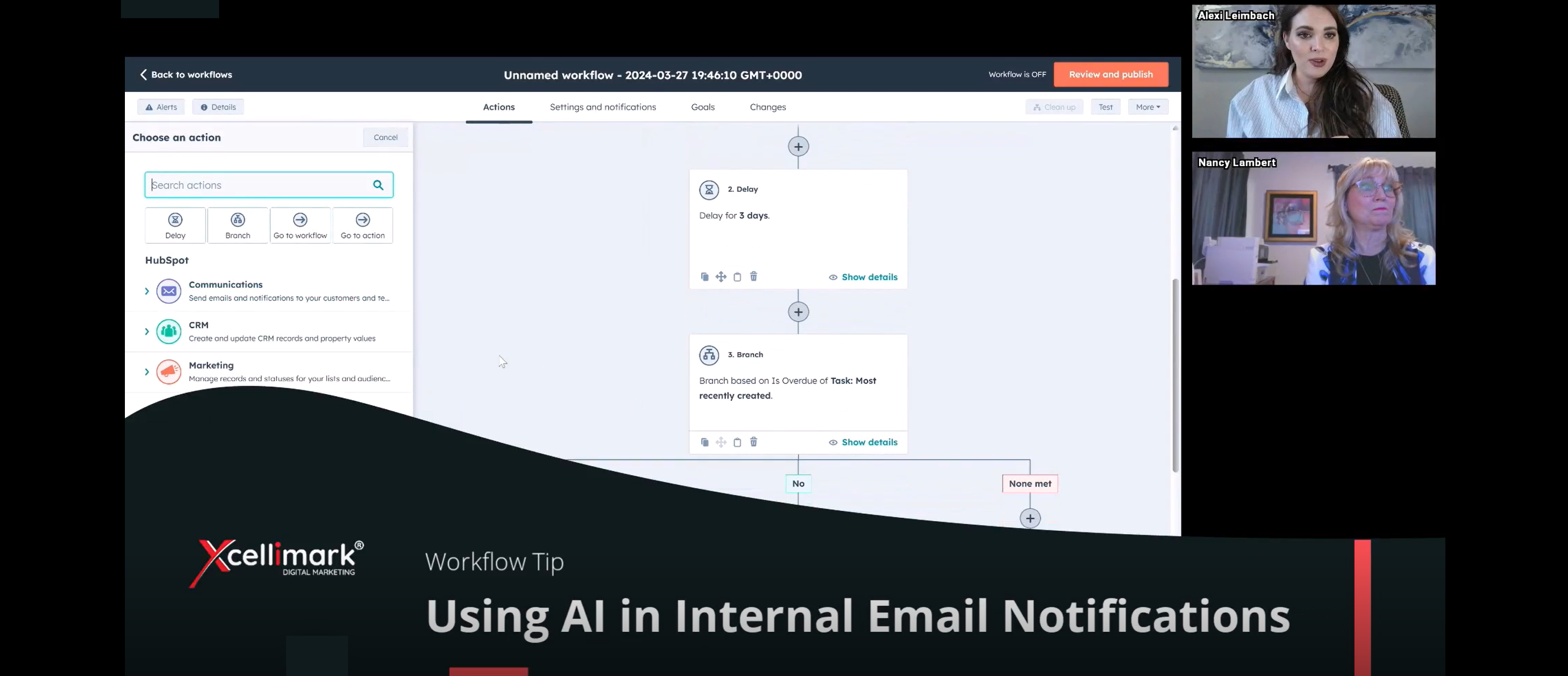 Hubspot Workflow Tips Use Ai To Create Internal Email Notifications